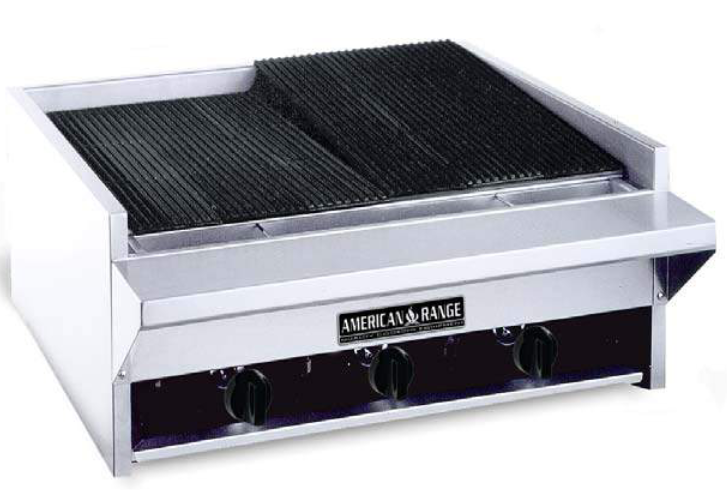 American Range AECB-24 Heavy Duty Char Rock Broiler – Fasian